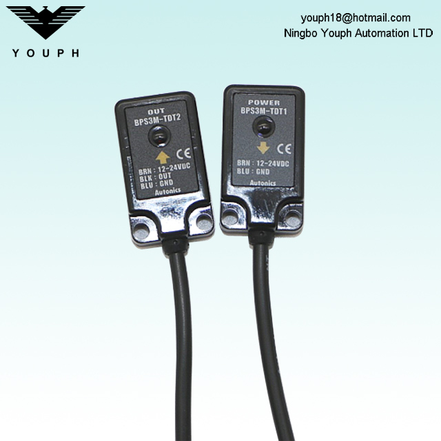 Autonics BPS3M-TDT BPS3M-TDTL Through-beam NPN Long Sensing Distance Slim Photoelectric Sensor ...